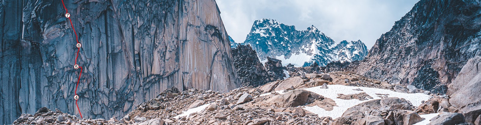 Minotaur Direct, 5.11+, Snowpatch East Face, Bugaboos Provincial Park ...
