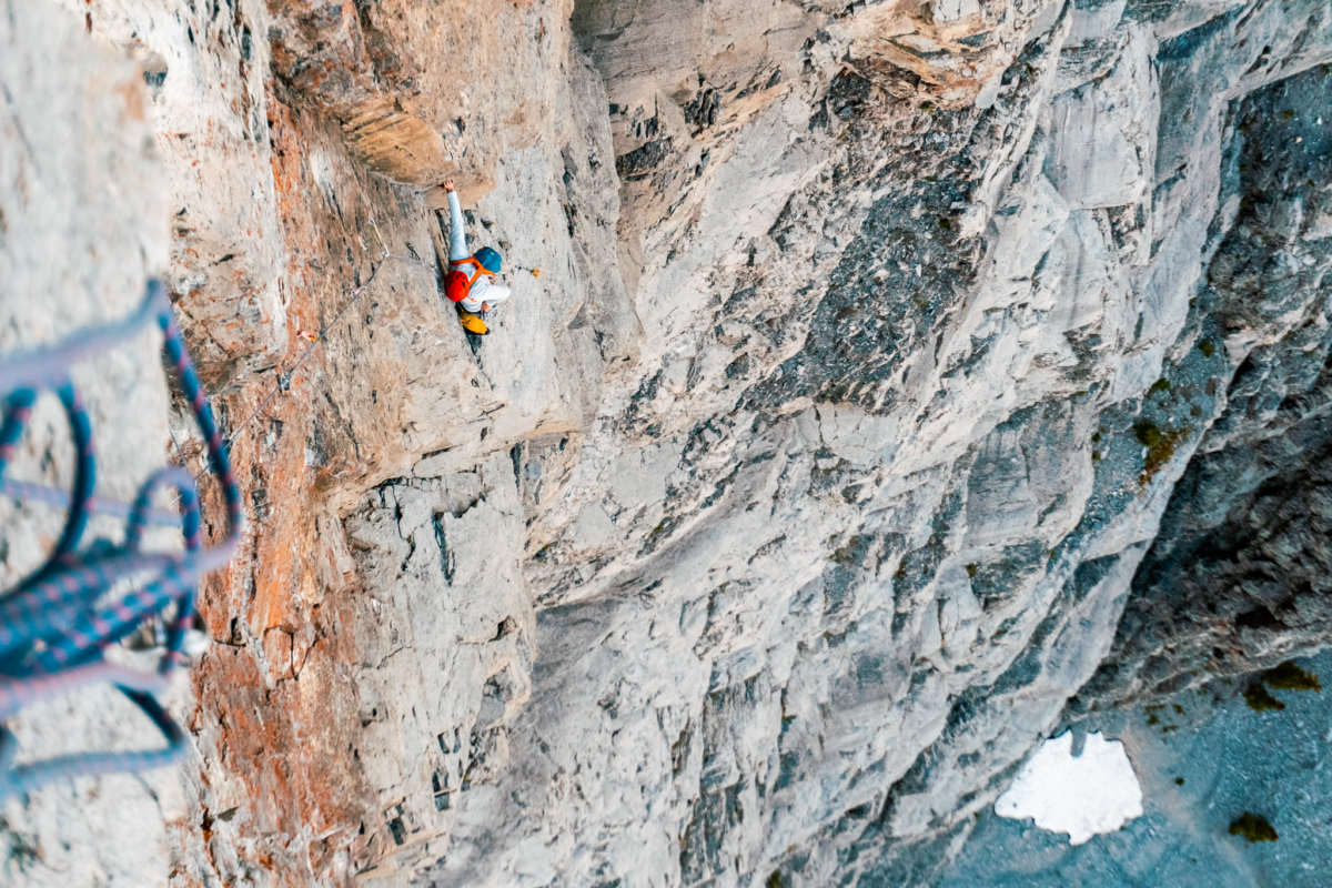 The Alt-Left (5.11b A0) on EEOR, Canmore’s Best Local Big Wall Multi ...
