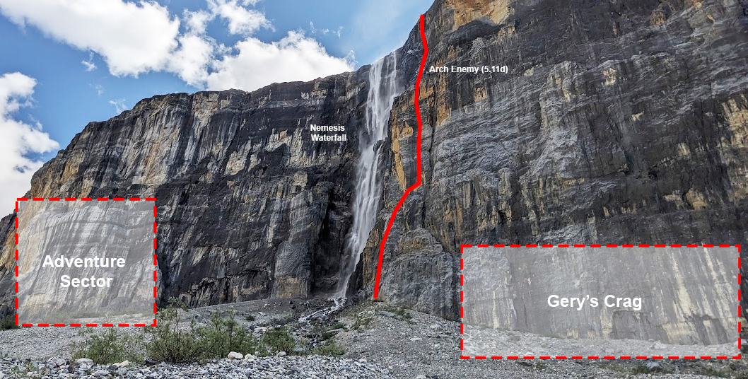 Stanley Headwall Climbing – Sport & Multipitch Topo - Alpine Journals